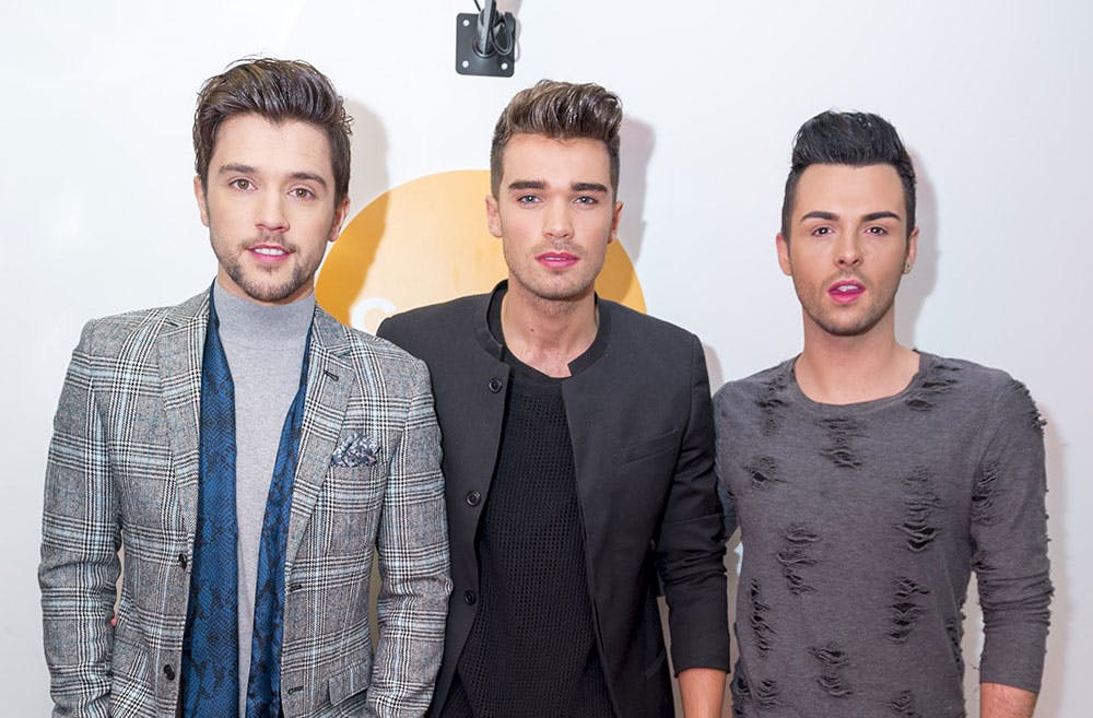 Union J give George Shelley the boot | Entertainment | Heat