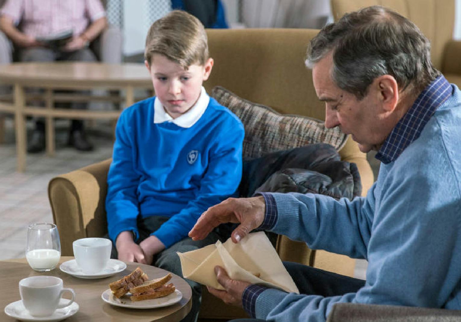 9-year-old Emmerdale actor Alfie Clarke raised over £5,000 for dementia ...