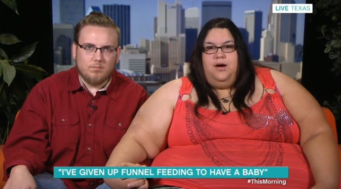 Woman who dreamed of being 70st loses weight for her baby