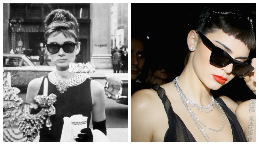 6 Times Kendall Jenner Channelled Audrey Hepburn | Grazia