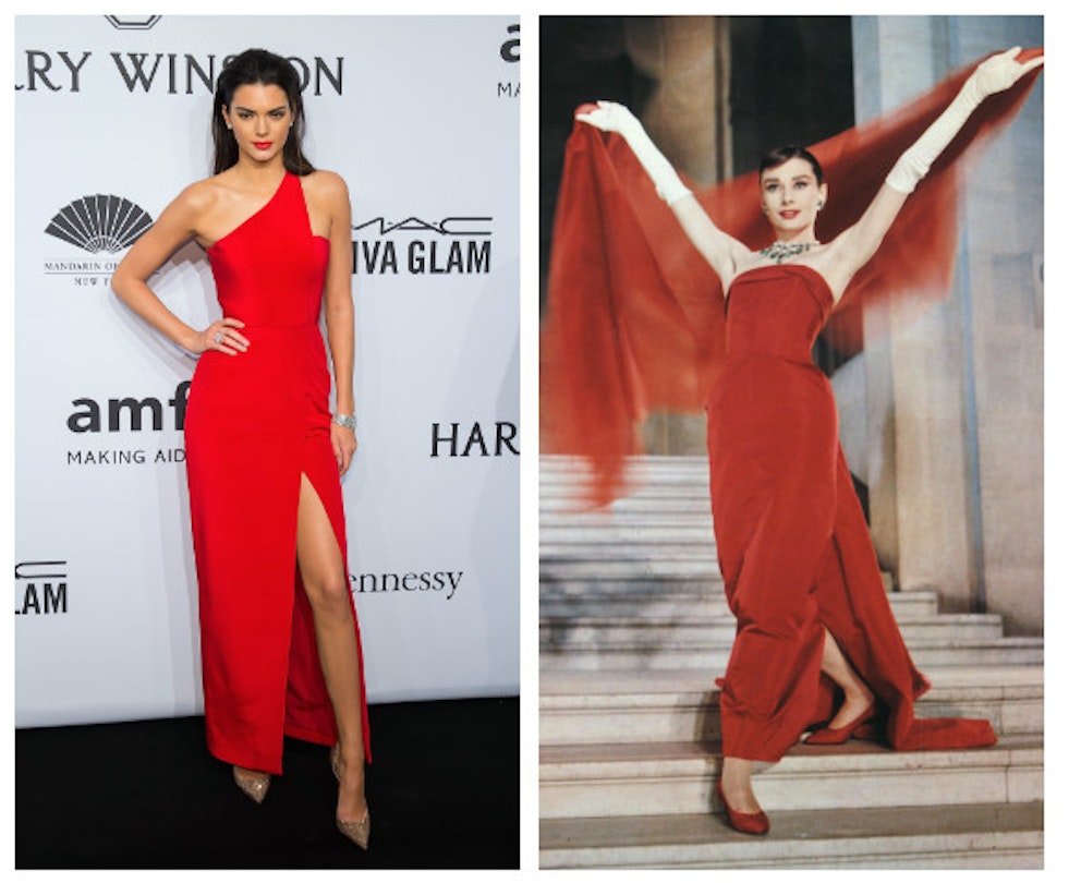 6 Times Kendall Jenner Channelled Audrey Hepburn - Grazia