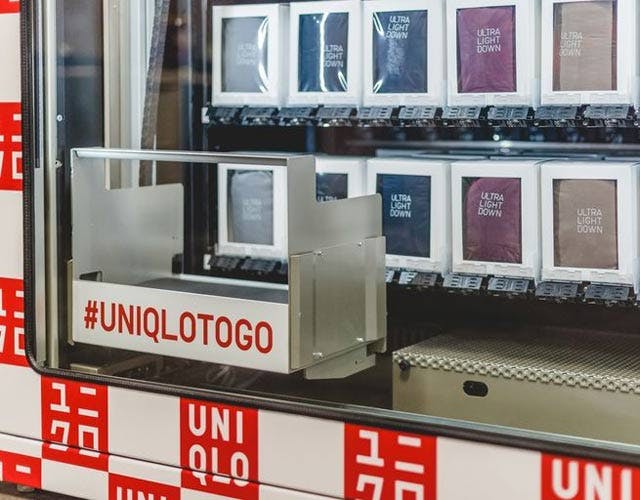 Uniqlo Launches Vending Machines At Airports And Stations - Grazia