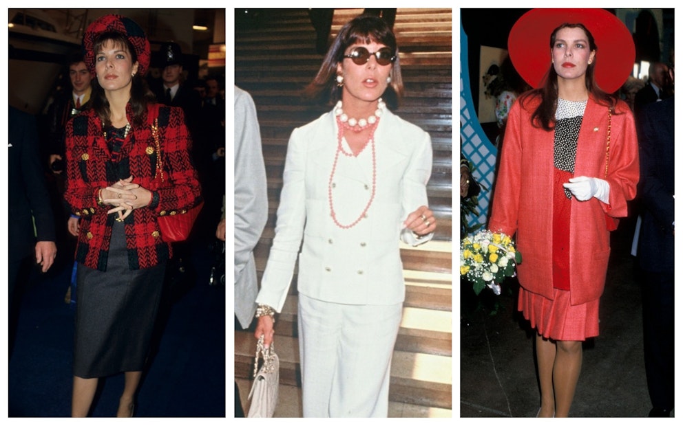 Sartorial Inspiration From Princess Caroline Of Monaco's 80s Wardrobe ...