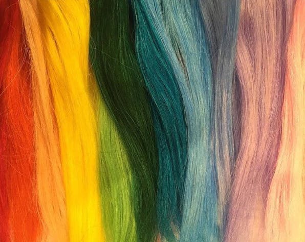 9 Rainbow Hair Ideas To Show Your Pride - Grazia