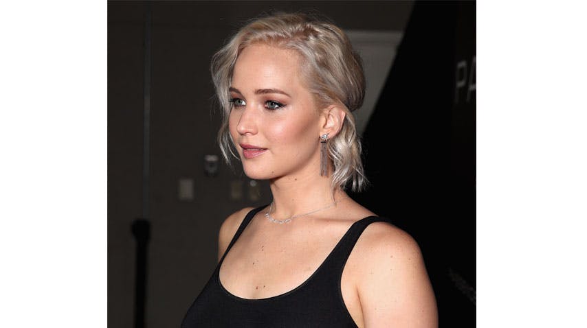 Crying Princess Jennifer Lawrence