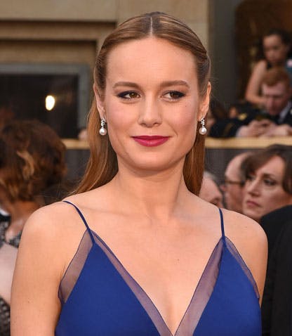 Bridal hair how to: Brie Larson’s ornate half up ‘do
