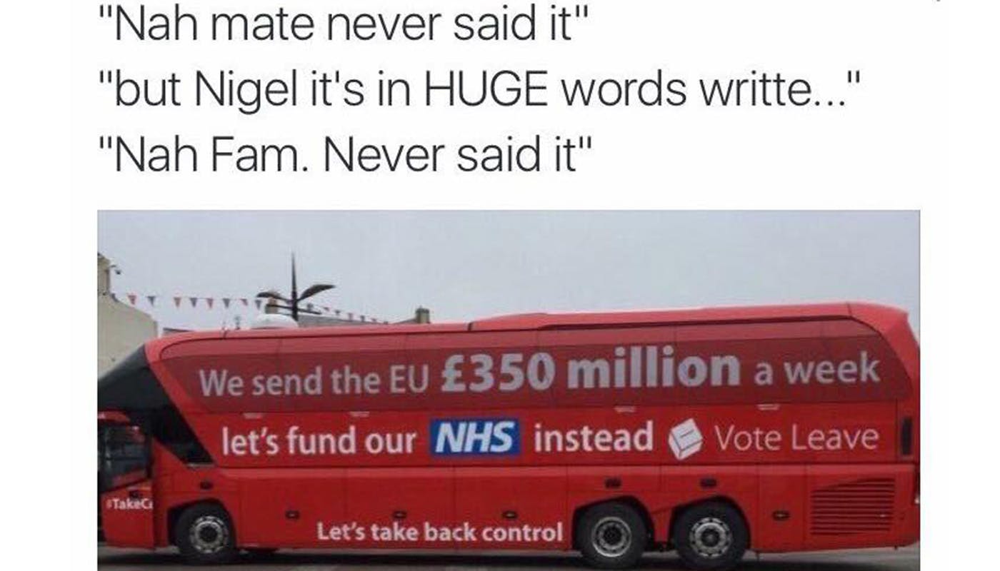 Nigel Farage backtracks on £350 million ‘Brexit’ promise to NHS - Closer
