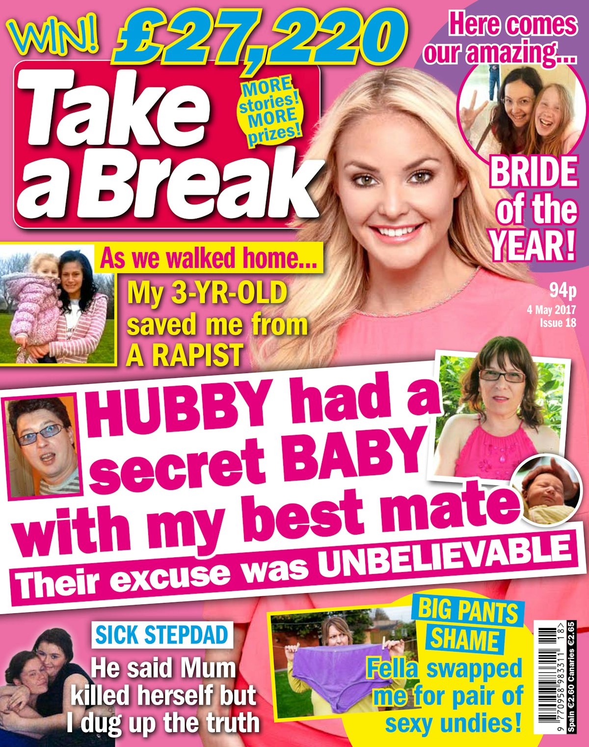 This woman won Take a Break's Bride of the Year competition for an ...