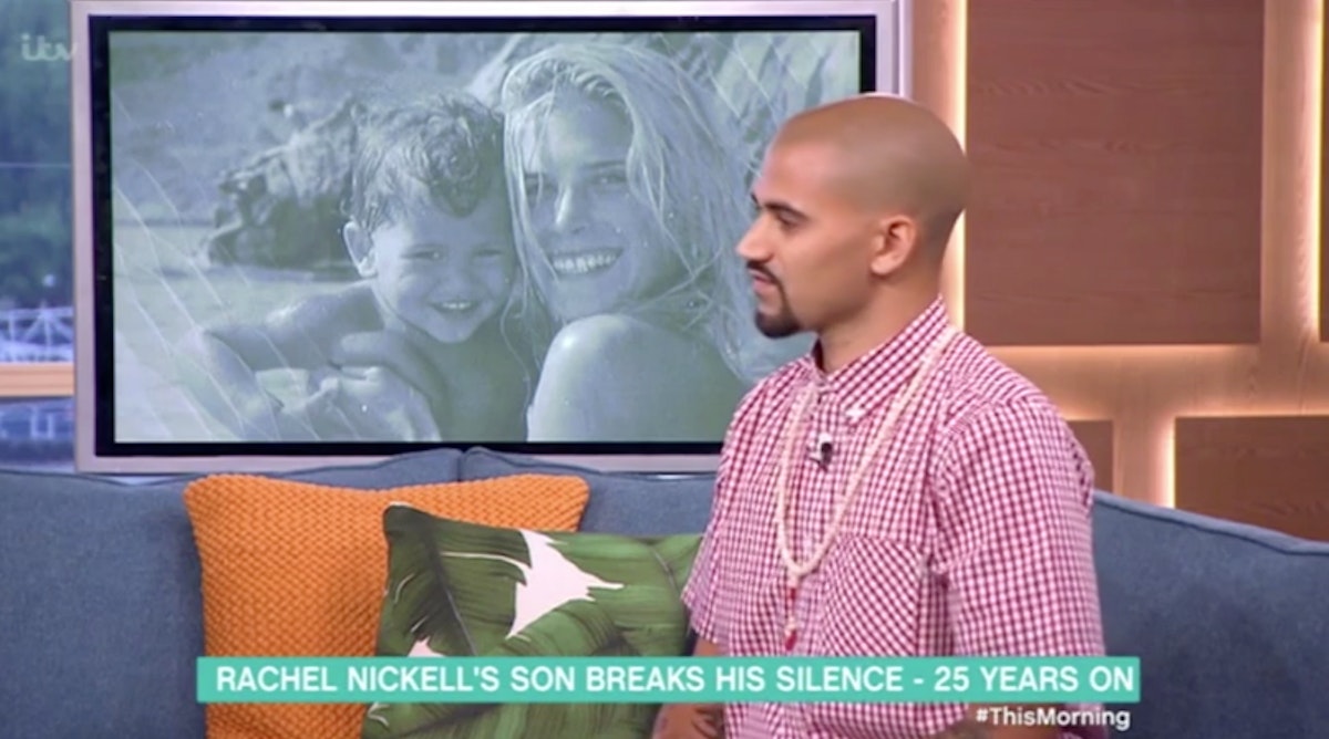 Rachel Nickell's son Alex Hanscombe has spoken out 25 years after his ...