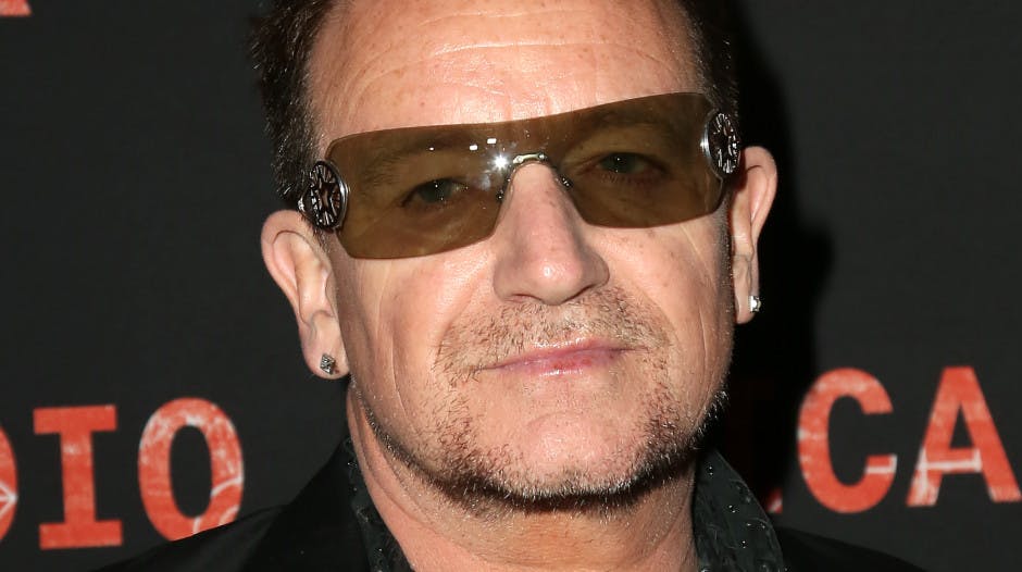 U2’s Bono “extremely lucky” to be alive after the door of his private ...