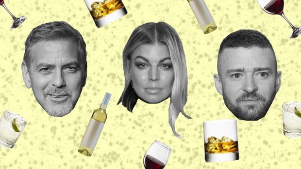 An A to Z Of The Celebrities Who Make Lots Of Money From Booze | Grazia