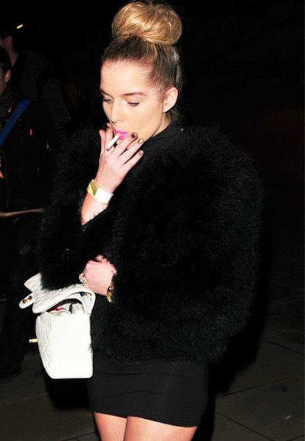 Helen Flanagan vows to kick smoking habit in a bid to please her ...