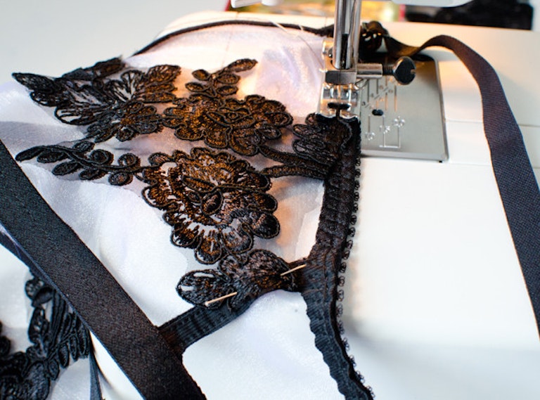 How To DIY Your Own Lace Bra A La Agent Provocateur