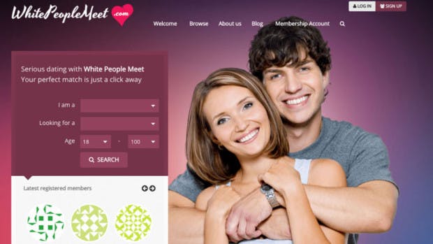 Someone Created A Dating Site Especially For White People