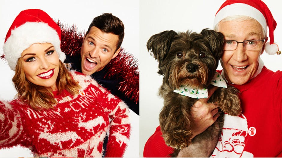 Christmas Jumper Day: celebs pose in their Xmas knits to help raise ...