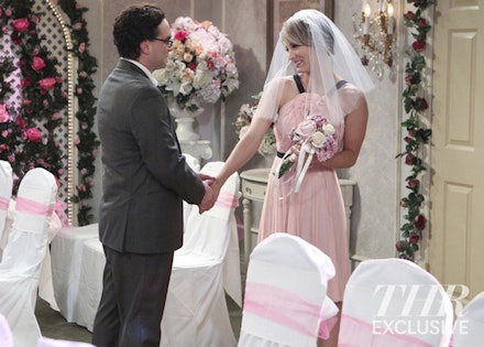 LOOK! The Big Bang Theory wedding pictures – Leonard and Penny tie the ...
