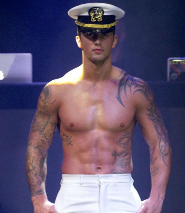 Dan Osborne makes his Dreamboys debut! | Celebrity | Heat
