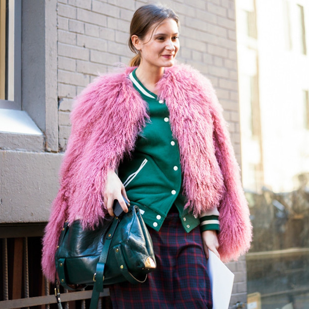 Here's Some Insanely Stylish Girls Who Prove Two Coats Are Better Than One