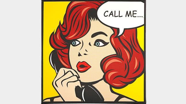 Win a pop art-style ‘Call Me’ canvas print! | Closer
