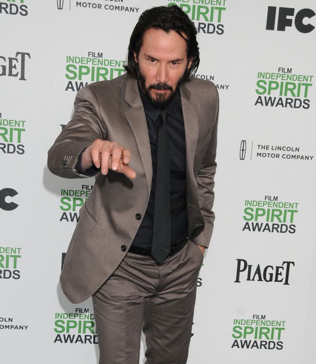 Keanu Reeves can see ghosts! Spooky. | Celebrity | Heat