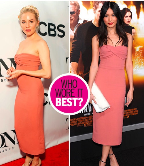 Mel B vs Abbey Clancy – who wore this Versace frock best? | Style | Heat