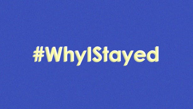 #WhyIStayed And #WhyILeft Are Sobering But Important In Re-Adjusting ...