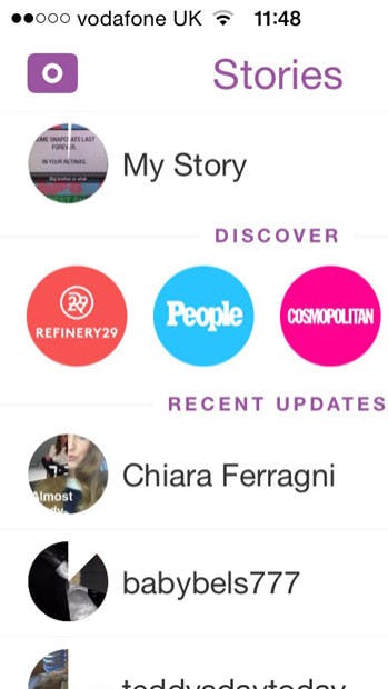 What Is A Snapchat Story And Why Should Anyone Care About It? | Grazia