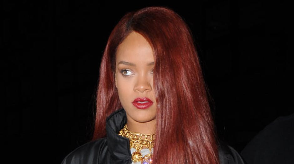 Another love triangle for Rihanna? Karrueche Tran parties with a ...