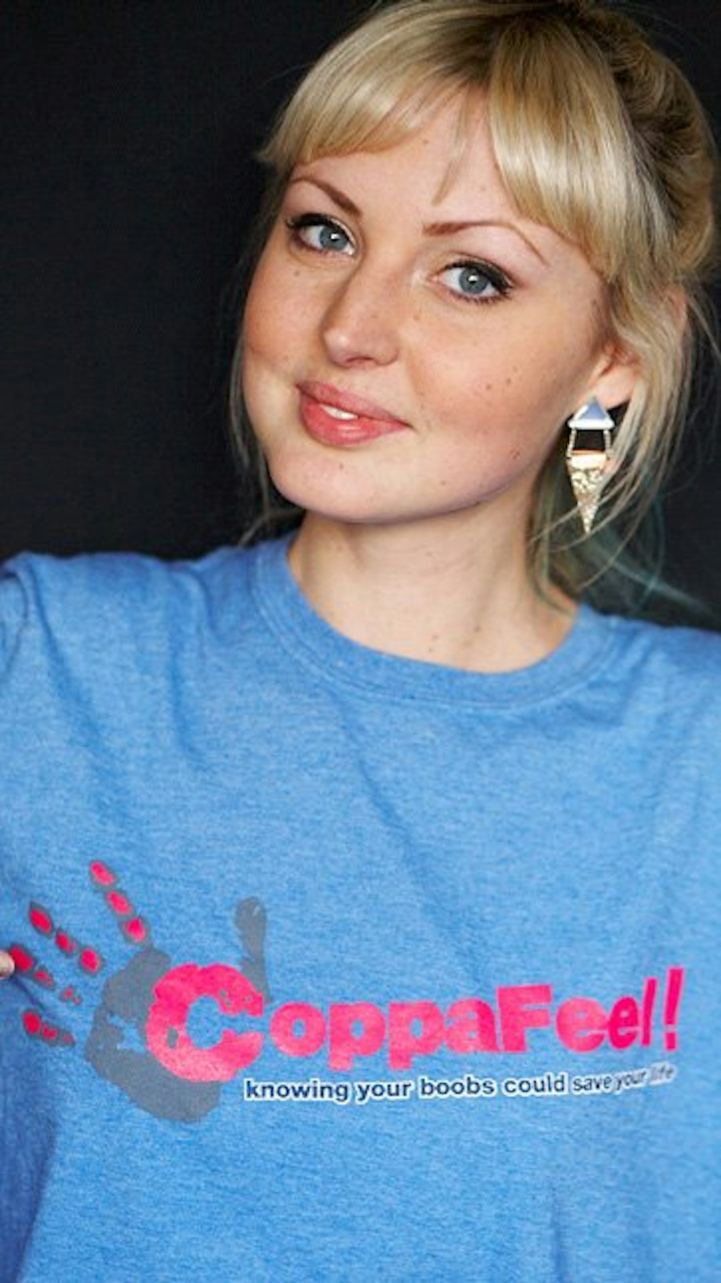 CoppaFeel!’s founder Kris Hallenga: ‘I want to show someone living with ...