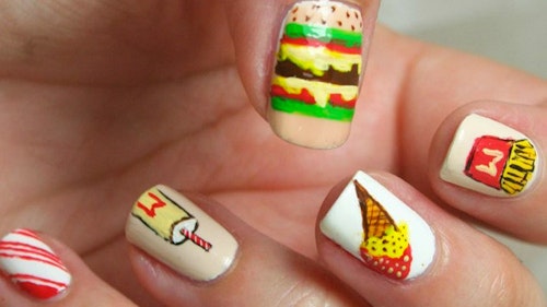 Check out our top 15 amazing food inspired nail designs | Closer