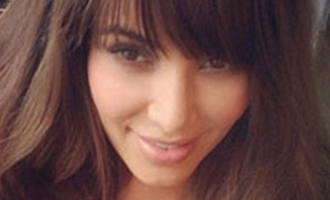 Kim Kardashian’s New Fringe Is Fake! Here’s How To Work A Clip-On ...