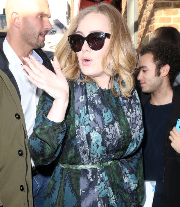 Adele will spend this Christmas eating Chinese food in her PJs ...