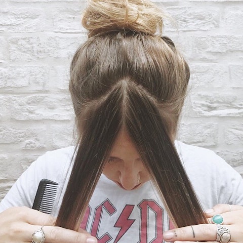 How to cut your own fringe, an illustrated guide | Closer