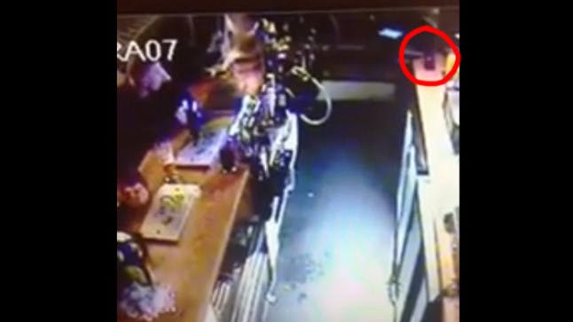 WATCH: Eerie CCTV footage captures ‘ghost’ on camera | Closer