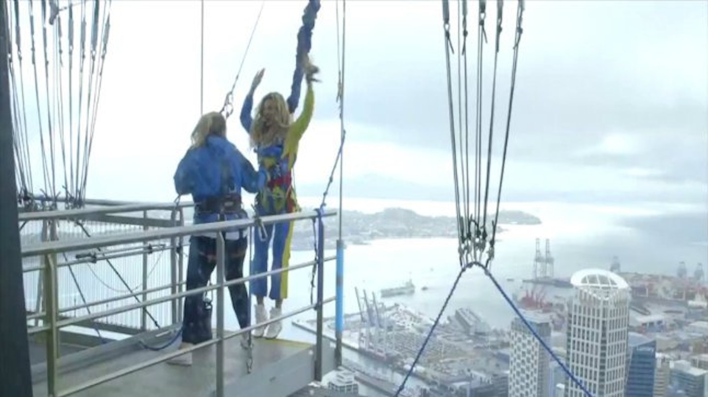 These pictures of Beyonce bungee jumping prove she’s the cutest human ...
