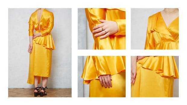 Getting To Third Base With A Complex Tiered Dress