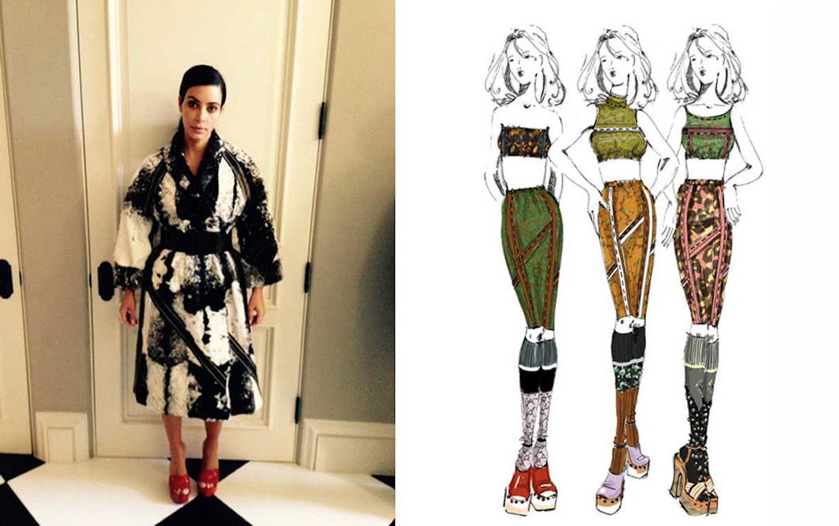 It’s Kim Prada-shian! An Exclusive First Look At Kim’s LOVE Magazine ...