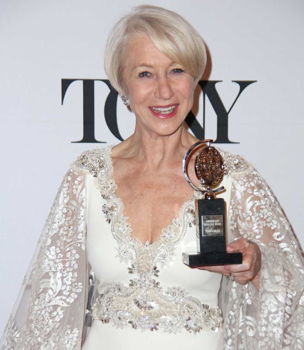 Dame Helen Mirren wins Best Leading Actress at the 69th annual Tony ...