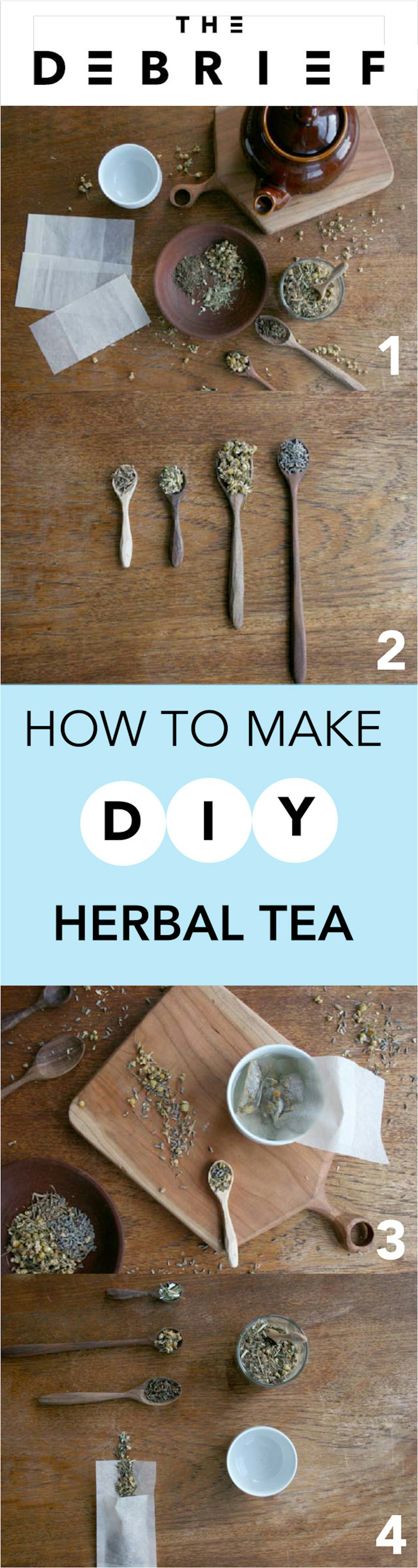 How To Make Your Own Herbal Teas