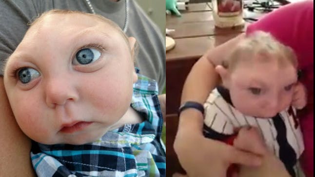 Brave baby Jaxon Strong says ‘I love you’ in latest video | Closer