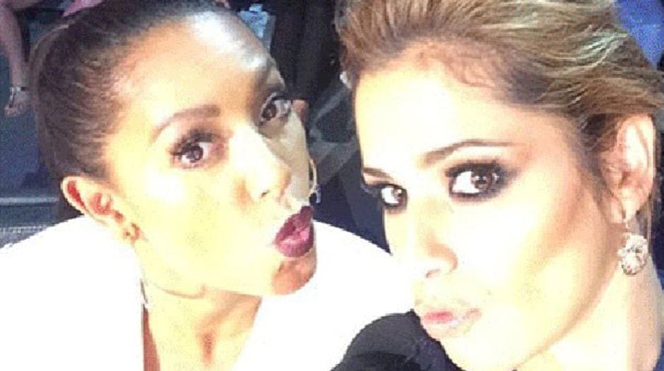 Cheryl Cole And Mel B Give Simon Cowell A Steamy Lap Dance During X 4136