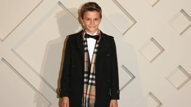 Romeo Beckham, 12, paid a whopping ‘£45k for one day’s modeling work ...