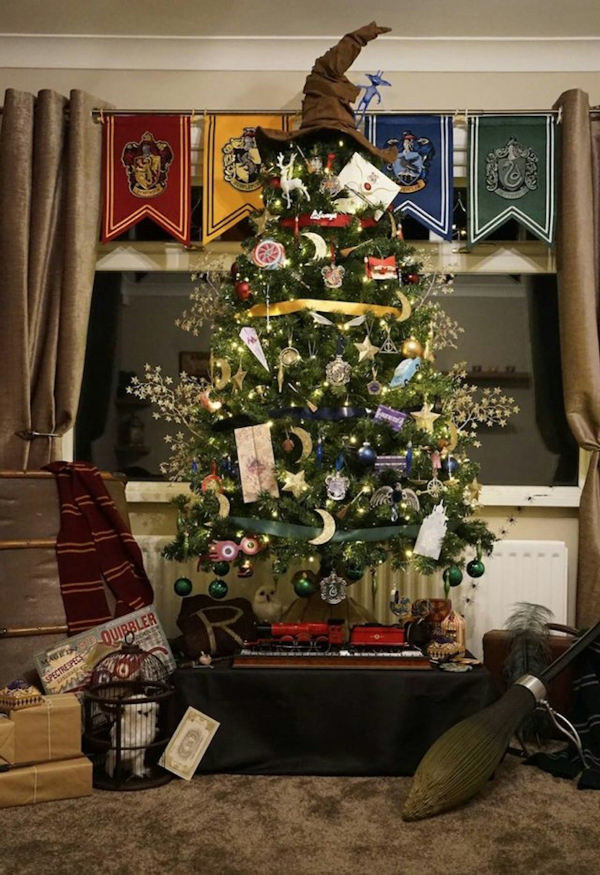 Probably The Best Harry Potter Tree You'll Ever See