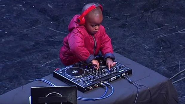 Lose Your Lunch Hour To This Video Of 3-Year-Old DJ Arch Junior | Grazia