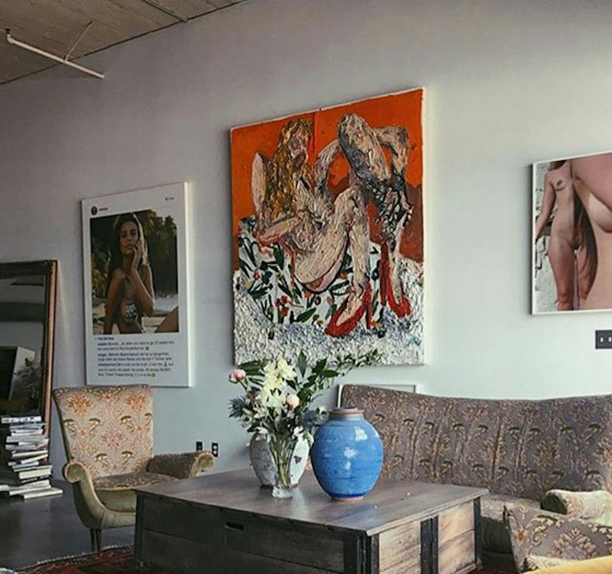 Look Inside Emily Ratajkowski’s Astounding Art-Filled LA Loft