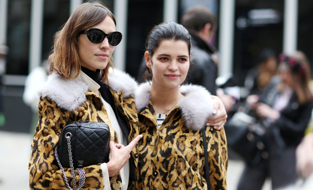 Spot The Difference! BFFs Alexa And Pixie Dress To Match At London ...