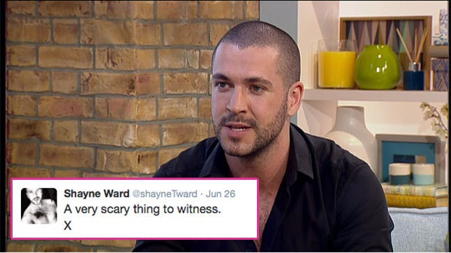 Shayne Ward searching for family of little girl he rescued from ...