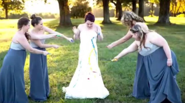 Amazing video: Jilted Bride goes ahead with wedding celebrations ...