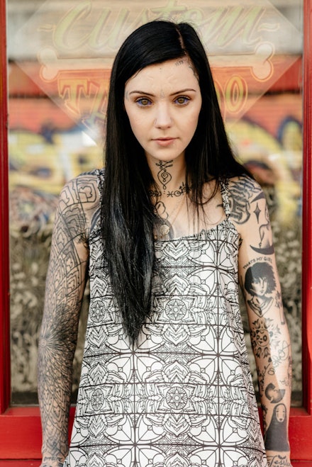 We Chatted With Grace Neutral About Her Clothing Collection, Tattoos ...
