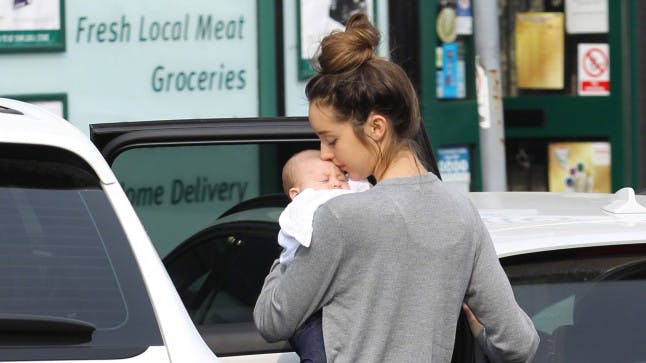 Amelia Andre: First pictures of Peter Andre’s fiancé Emily Macdonagh ...